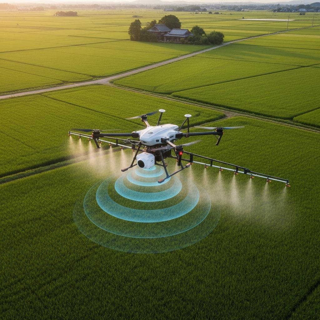 mmWave Radar Leads Drones in Precision Farming